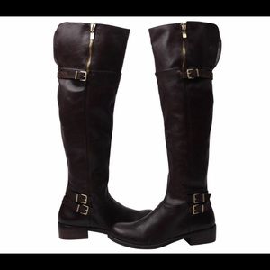 Shoes | Bcbg Krush Over Knee Riding Boots | Poshmark